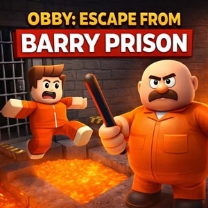 Obby: Escape from Barry Prison Online 🔥 Escape Game - Play at Y9FreeGames
