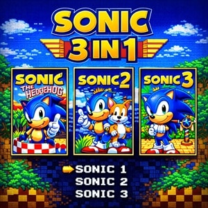 Sonic 3 in 1 Online 🔥 Sega Game - Play at Y9FreeGames