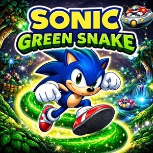 Sonic Green Snake Online 🔥 Sega Game - Play at Y9FreeGames