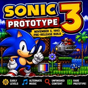 Sonic 3 Prototype Online 🔥 Sega Game - Play at Y9FreeGames