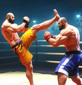 Bodybuilder Karate Fighting 🔥 Play Fighting Game Online