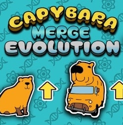 Capybara Merge Evolution Online 🔥 Adventure Game - Play at Y9FreeGames