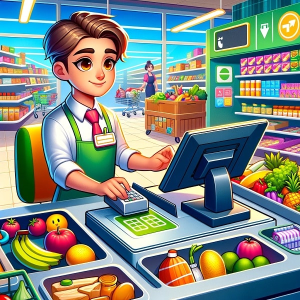 Supermarket cashier simulator – Telegraph