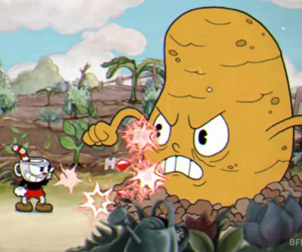 Cuphead and the Root Pack Online 🔥 Fightingspel - Spela på Y9FreeGames