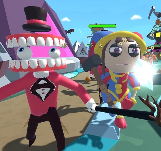 Digital Circus Shooter Online 🔥 Shooting Game - Play at Y9FreeGames