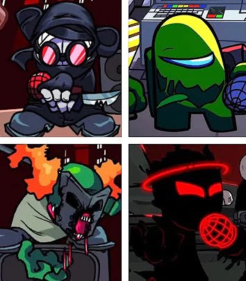 FNF: Accelerant, pero todos se turnan para cantarlo - Juega FNF Mod en ...