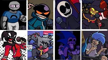 FNF: Arch but Everyone Takes Turn Singing - Play FNF Mod Online