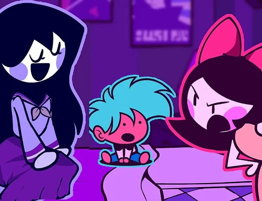 FNF BirdApp but D-Sides Girl and Girl Sings it Online 🔥 FNF Mods Game ...