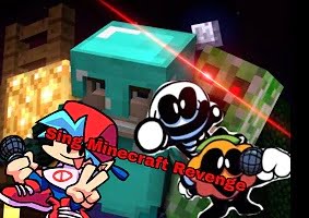 FNF: Boyfriend Sings Minecraft Revenge - Play FNF Mod Online