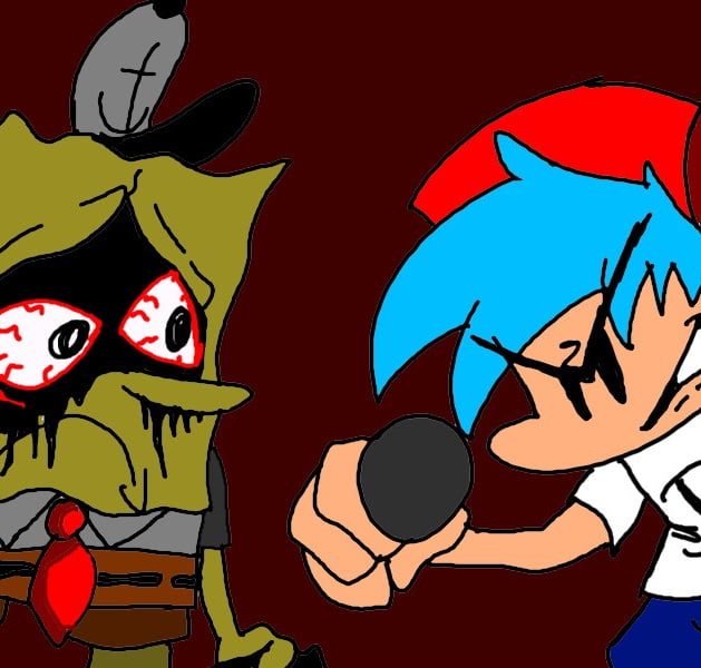Fnf Doomsday But Spongebob Sings It Online 🔥 Fnf Mods Game Play At