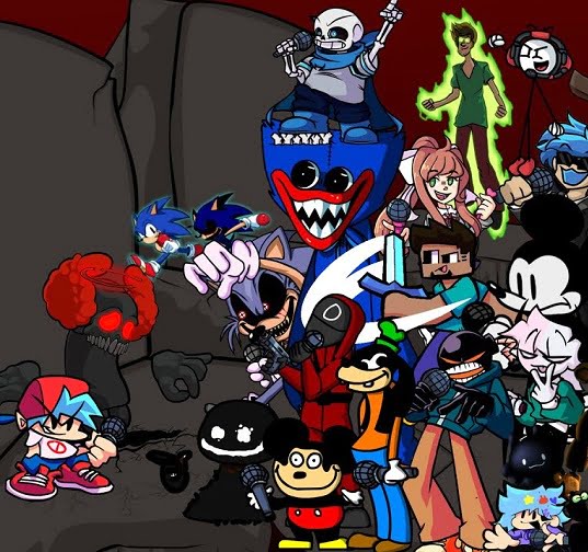 FNF: Expurgation, mas todos se revezam cantando online 🔥 Jogo de mods ...