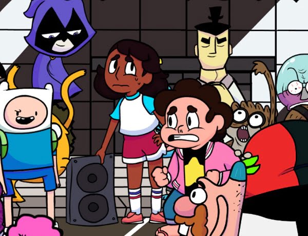 FNF Finn & Mordecai vs Steven | Roasting on a Cartoon Friday Online 🔥 ...