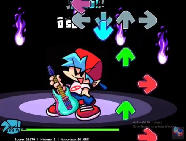 FNF: Friday Night Flames (Through The Fire and Flames) Online 🔥 FNF ...