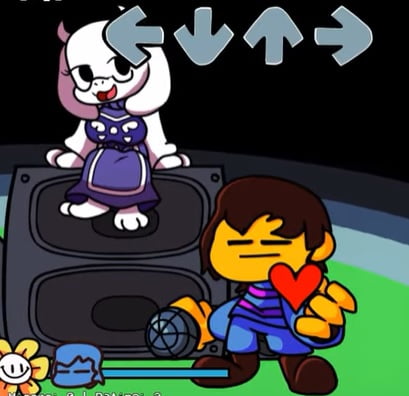 FNF: Frisk and Flowey Sings Power-Link - Play FNF Mod Online