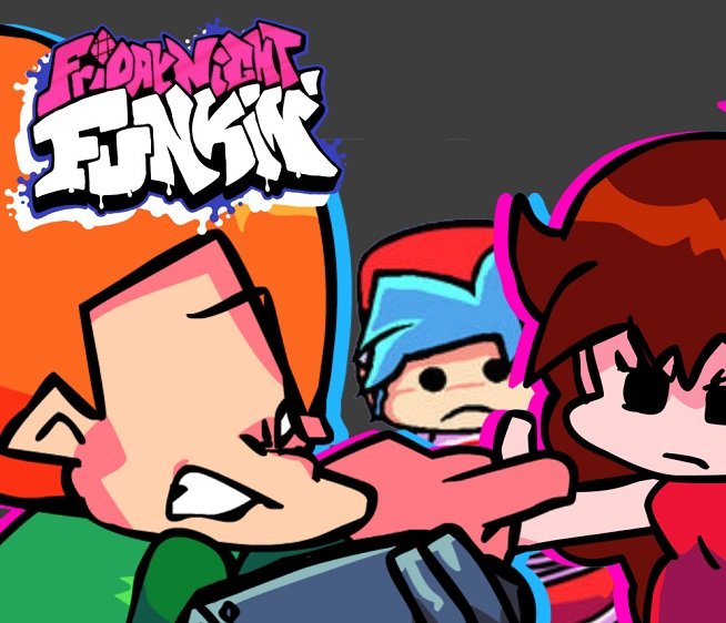 FNF: GF VS Pico Angry – Spill FNF Mod på nett