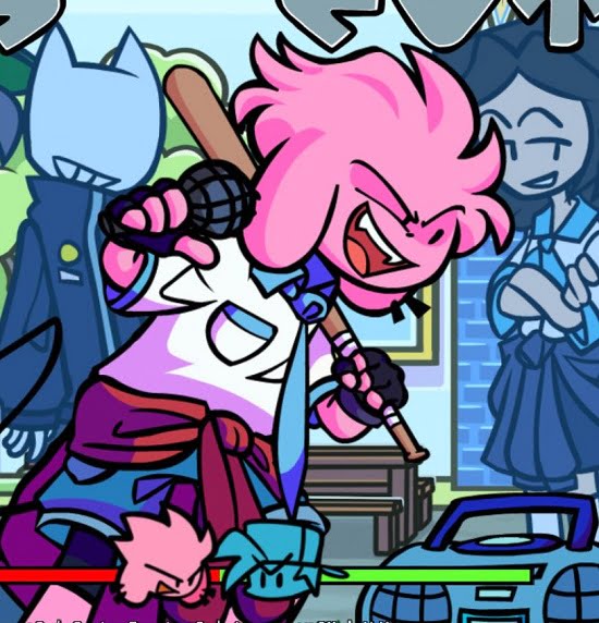 FNF Maginage Matches vs Tac, Abby, Lucian in High-School Online 🔥 FNF ...