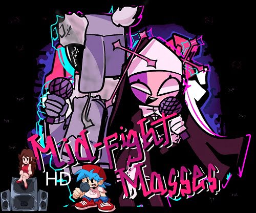 FNF: Mid Fight Masses HD - Play FNF Mod Online