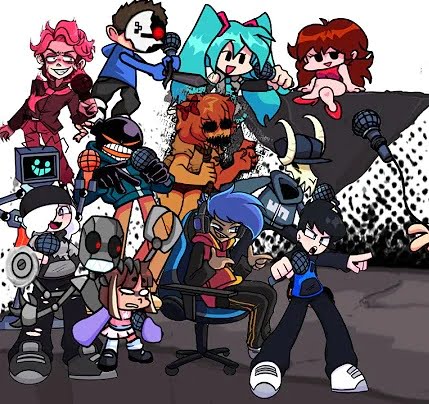 FNF Parasite Pero todos lo cantan en línea 🔥 Juego FNF Mods - Juega en ...