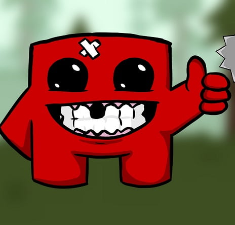 FNF Vs Super Meat Boy: Buzzsaw Battle - Play FNF Mod Online