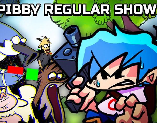 FNF X Pibby: Glitchy & Corrupted Regular Show Online 🔥 FNF Mods Game ...
