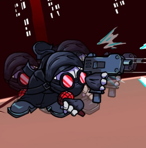 FNF vs Accelerant Hank, but All Bullets - Play FNF Mod Online