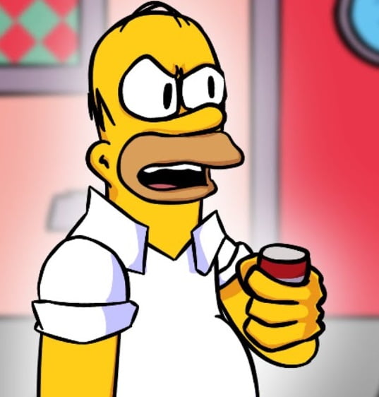 FNF vs Homer Simpson - Play FNF Mod Online