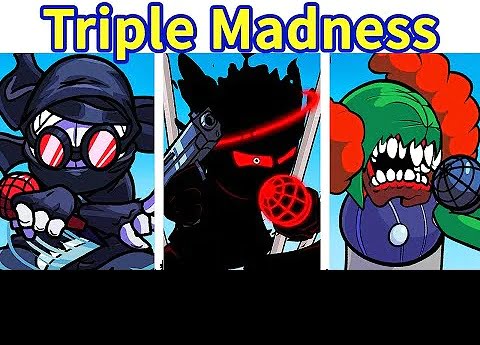 FNF vs Triple-Madness (Tricky, Auditor, Jeb) Online 🔥 FNF Mods Game ...