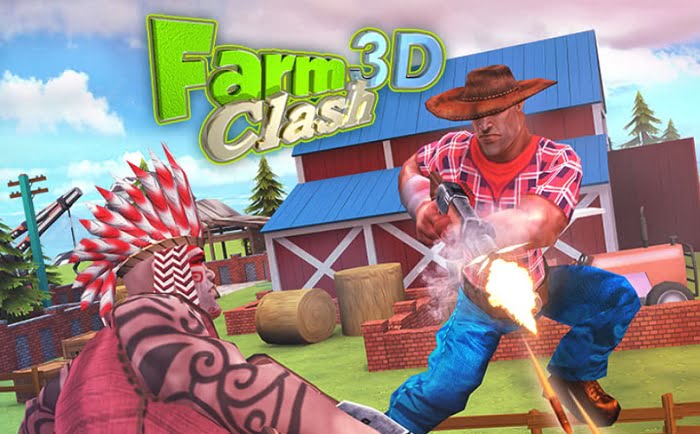 Farm Clash 3D Online 🔥 Third Person Shooting Game - Play at Y9FreeGames