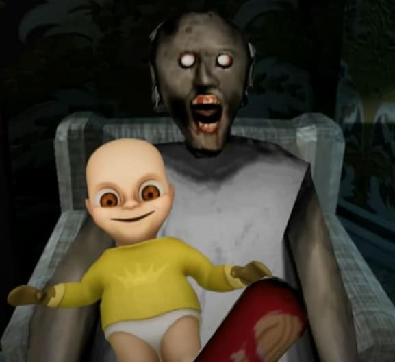 Granny vs The Baby in Yellow Online 🔥 Granny Game - Play at Y9FreeGames