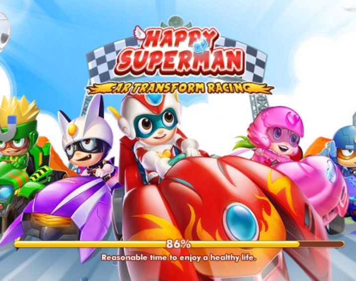 Happy Superman Racing Online 🔥 Racing Game - Play at Y9FreeGames