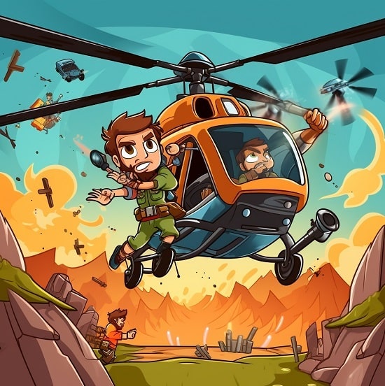 Helicopter Escape Game Online 🔥 Helicopter Game - Play at Y9FreeGames