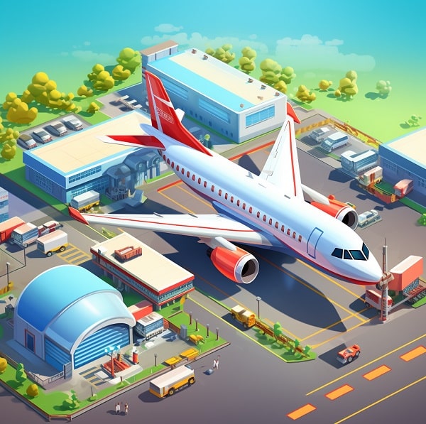 Idle Airport Empire Tycoon Online 🔥 Management Game - Play at Y9FreeGames