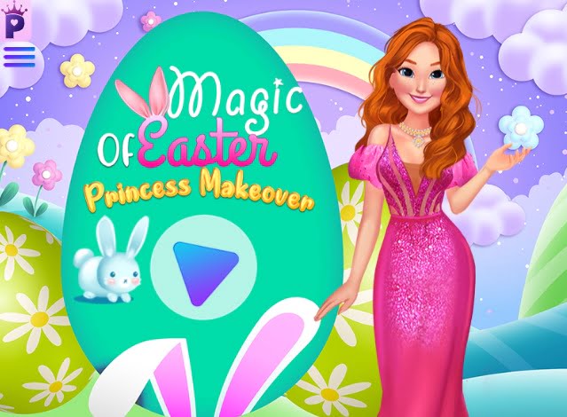 Magic of Easter: Princess Makeover Online 🔥 Dress-Up Game - Play at ...