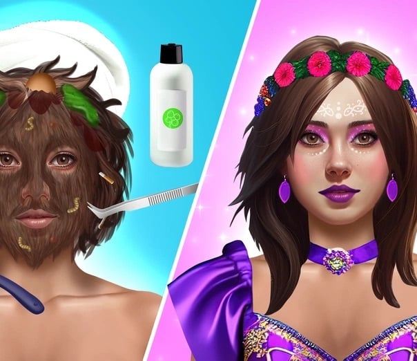 Makeover & Makeup ASMR: Salon Barbie