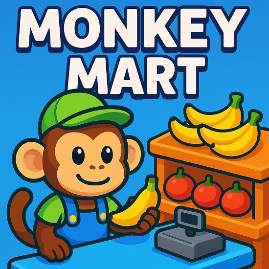 Monkey Mart-Spiel online 🔥 Leerlaufspiel – Spielen Sie bei Y9FreeGames