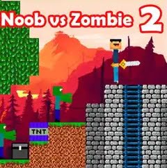 Noob vs Zombies 2 Online 🔥 Survival Game - Play at Y9FreeGames