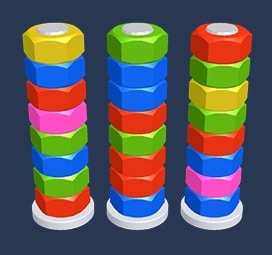 Nut Sort: Color Puzzle Game Online 🔥 Puzzle Game - Play at Y9FreeGames
