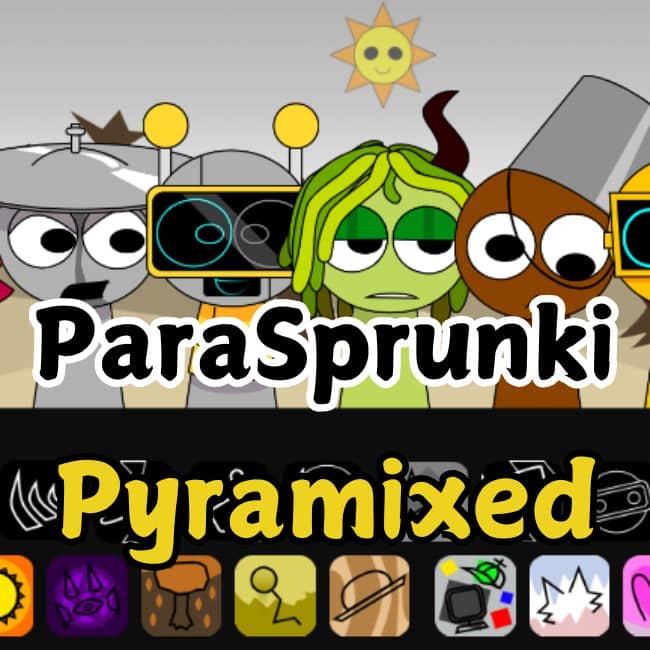 ParaSprunki Pyramixed Mod - Play Sprunki Mod Online