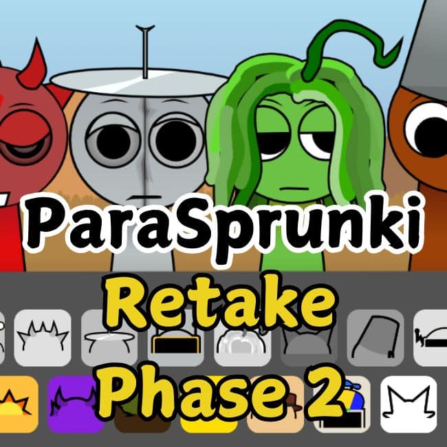 Parasprunki Retake Fase 2 Online 🔥 Jogo Sprunki - Jogue em Y9FreeGames