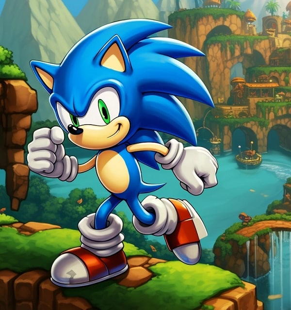Sonics episke oppdrag på nett 🔥 Sonic-spill - Spill på Y9FreeGames