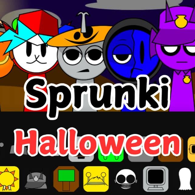 Sprunki But Halloween 🎃 Play Online