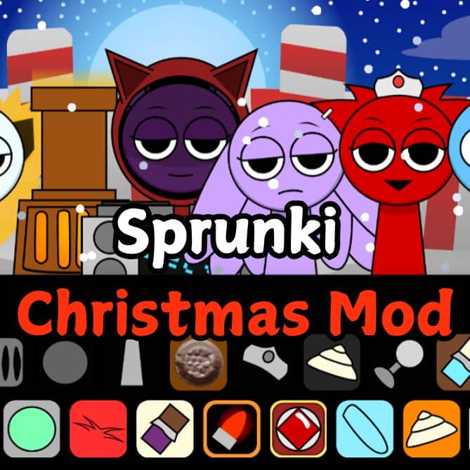 Sprunki Christmas Mod Online 🔥 Rhythm Game - Play at Y9FreeGames
