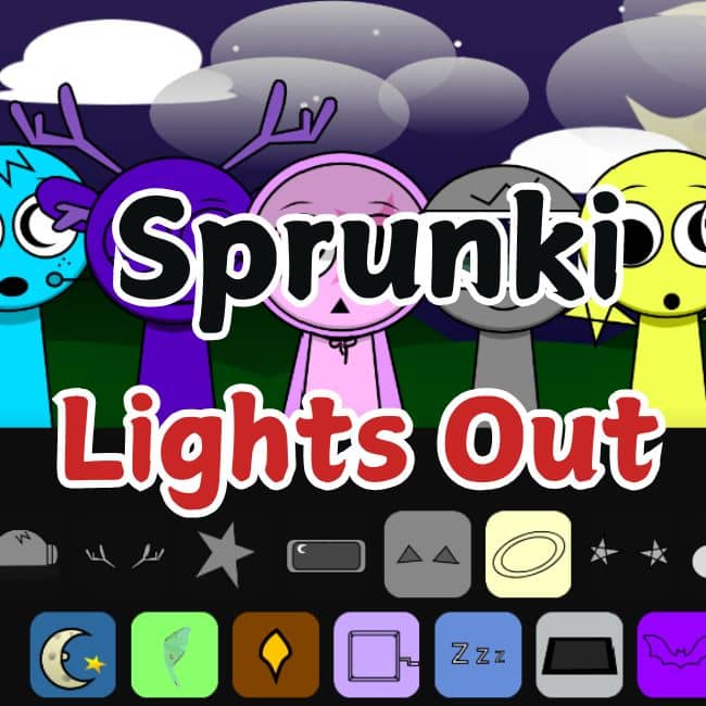 Sprunki Lights Out 🌙 Play Online