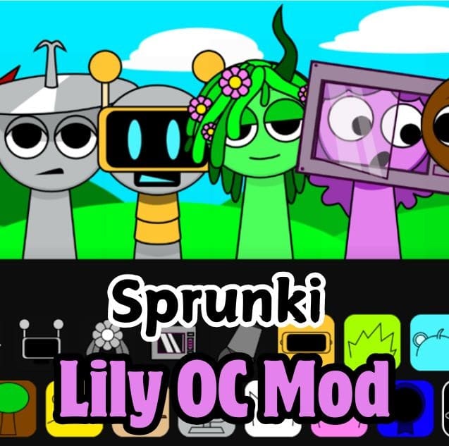 Sprunki Lily OC Mod - Incredibox Mod