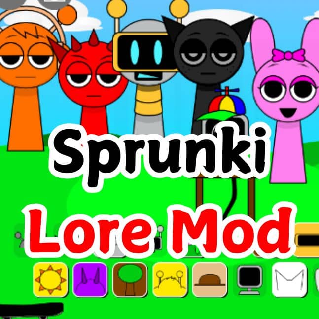 Sprunki Lore Mod Online 🔥 Sprunki Game - Spill på Y9FreeGames