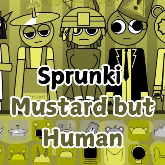 Sprunki Mustard but Human Online 🔥 Sprunki Game - Play at Y9FreeGames