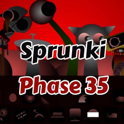 Sprunki Fase 35 ️‍Mod 🔥 Mainkan Mod Incredibox Online