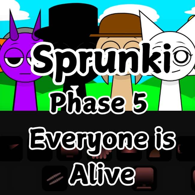 Sprunki Phase 5 Alive 🎮 Juega Incredibox Sprunki Mod en línea