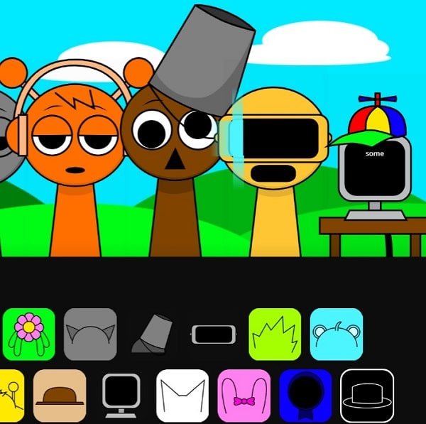 Sprunki Remastered Online 🔥 Game Ritme - Mainkan di Y9FreeGames