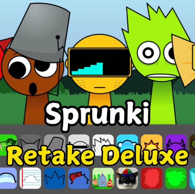 Sprunki Retake Deluxe Online 🔥 Juego de ritmo - Juega en Y9FreeGames